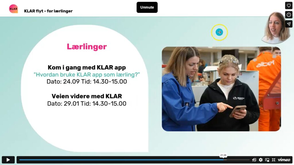 KLAR webinar - Klar Kompetanse